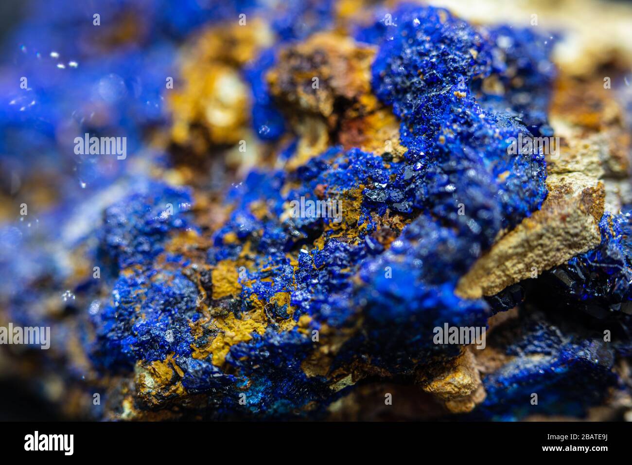 Light blue azurite hi-res stock photography and images - Alamy