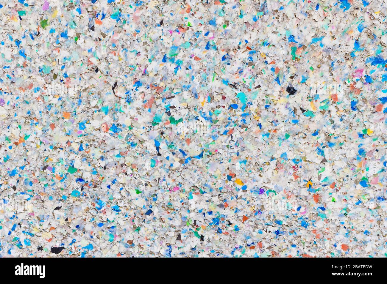 Colorful Board Made of Recycling Plastic - Recycling Concept ...