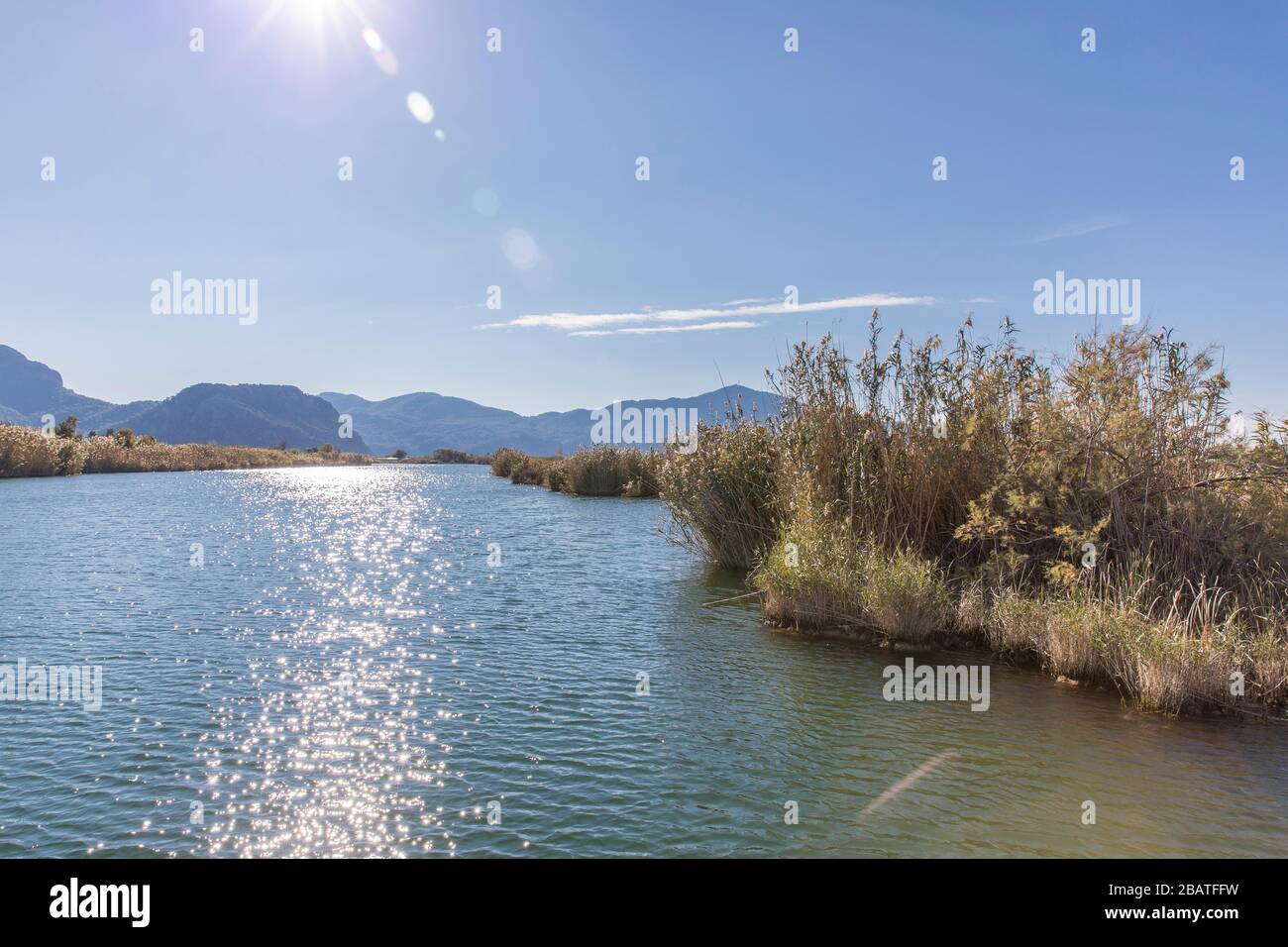 Dalyan River, Dalyan, Turkey Stock Photo - Alamy