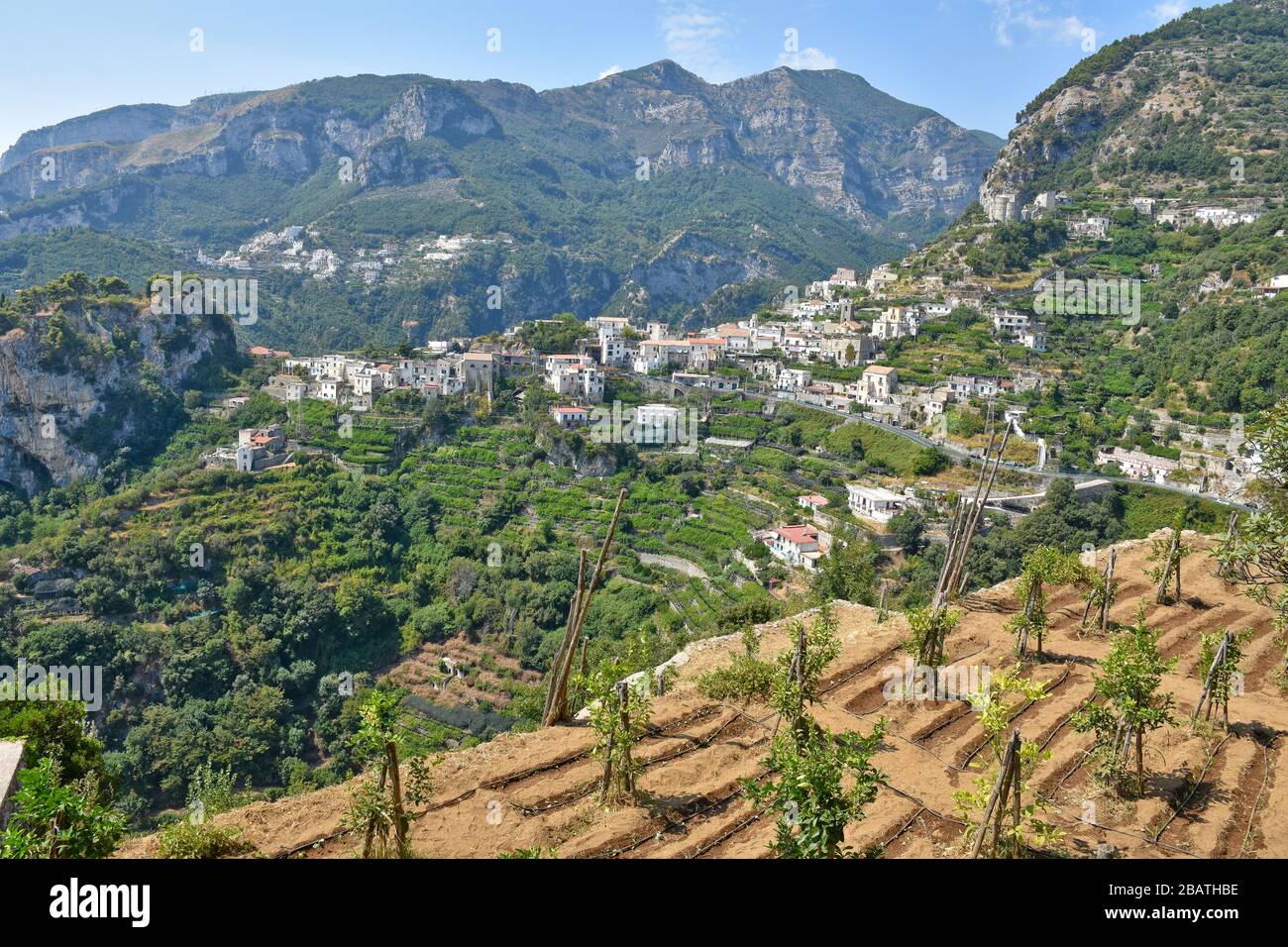 Panoramic view rural townscape on hi-res stock photography and images ...