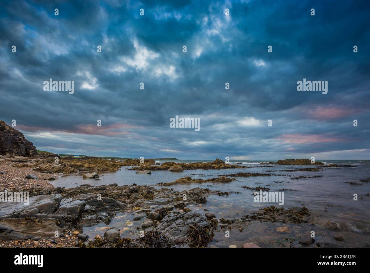 A stormy day at the scottish coast Stock Photo - Alamy