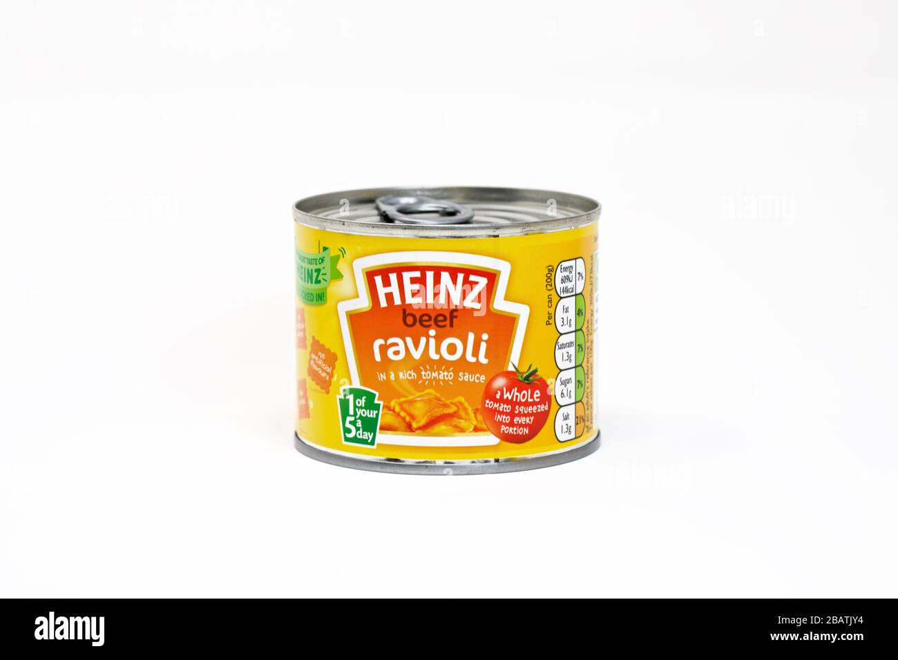 Heinz beef ravioli tin hi-res stock photography and images - Alamy