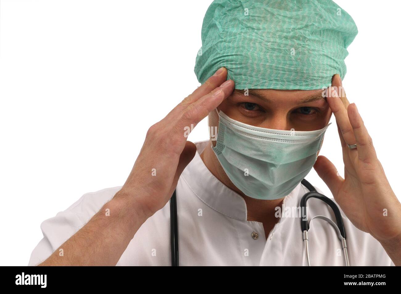Portrait assertive male doctor hi-res stock photography and images - Alamy