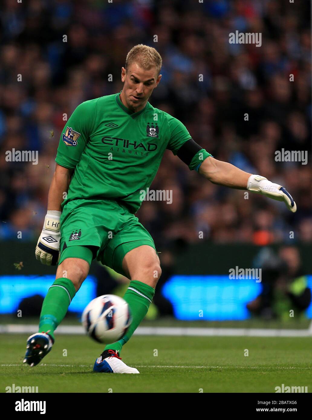 Joe Hart, Manchester City goalkeeper Stock Photo - Alamy