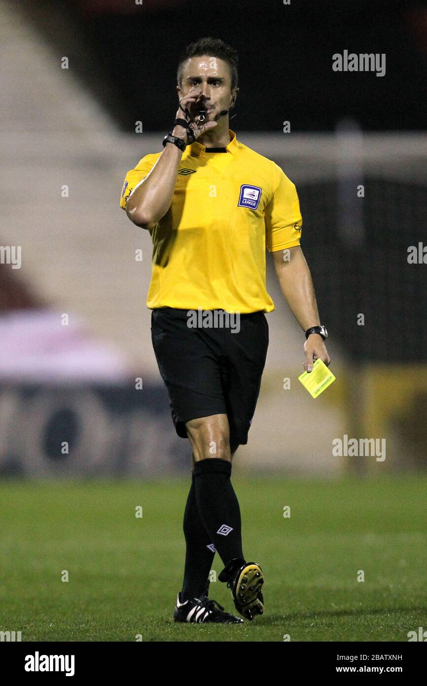 James Adcock, match referee Stock Photo - Alamy