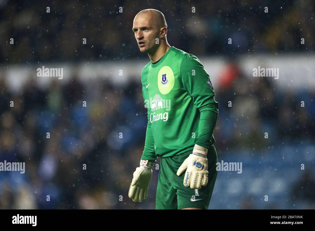 Everton goalkeeper Jan Mucha Stock Photo - Alamy