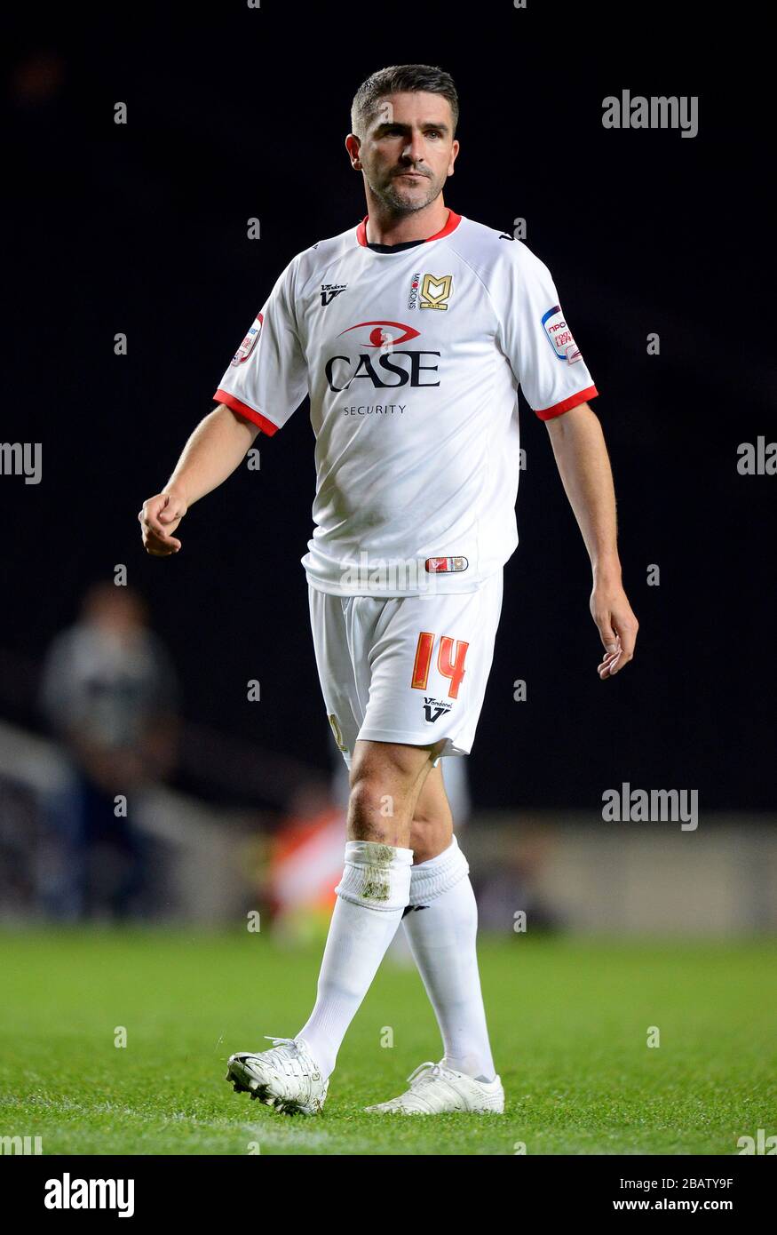 Ryan Lowe, Milton Keynes Dons Stock Photo - Alamy