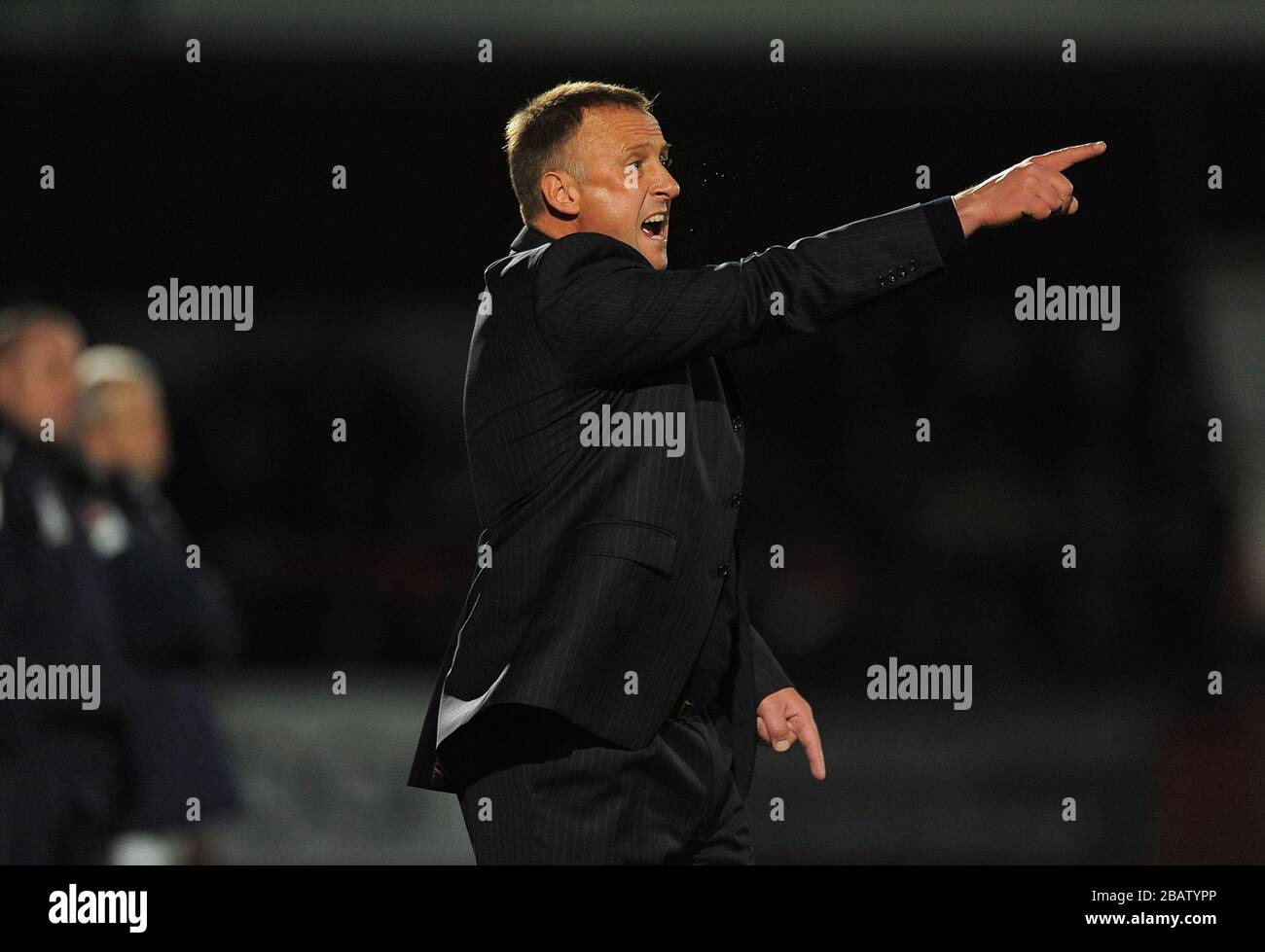 Mark Yates, Cheltenham Town manager Stock Photo - Alamy