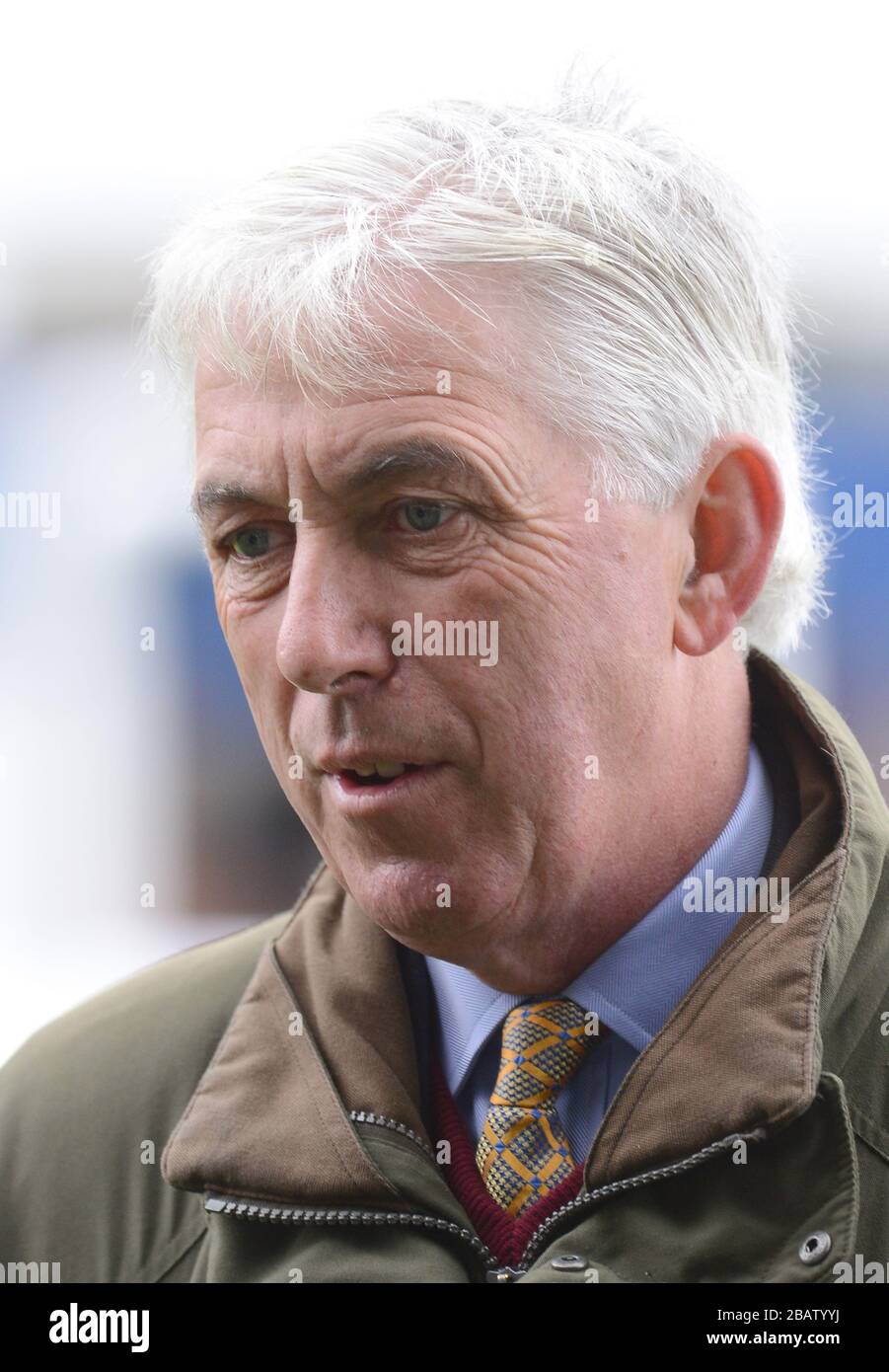 Trainer James Toller Stock Photo - Alamy