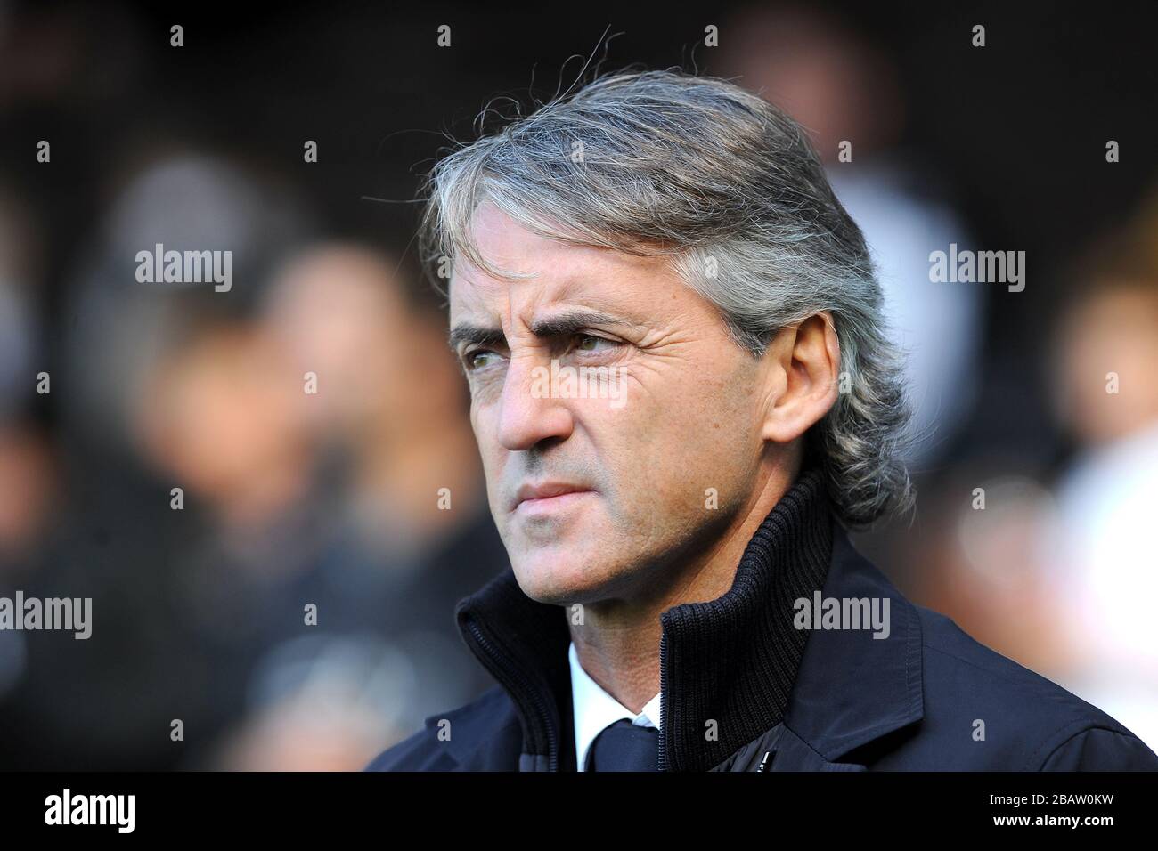 Roberto Mancini, Manchester City manager Stock Photo - Alamy