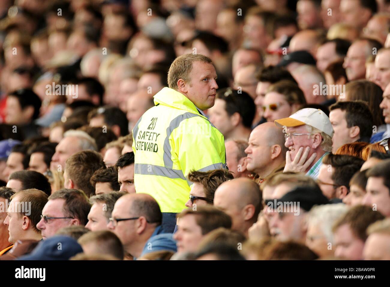 Football steward hi-res stock photography and images - Alamy