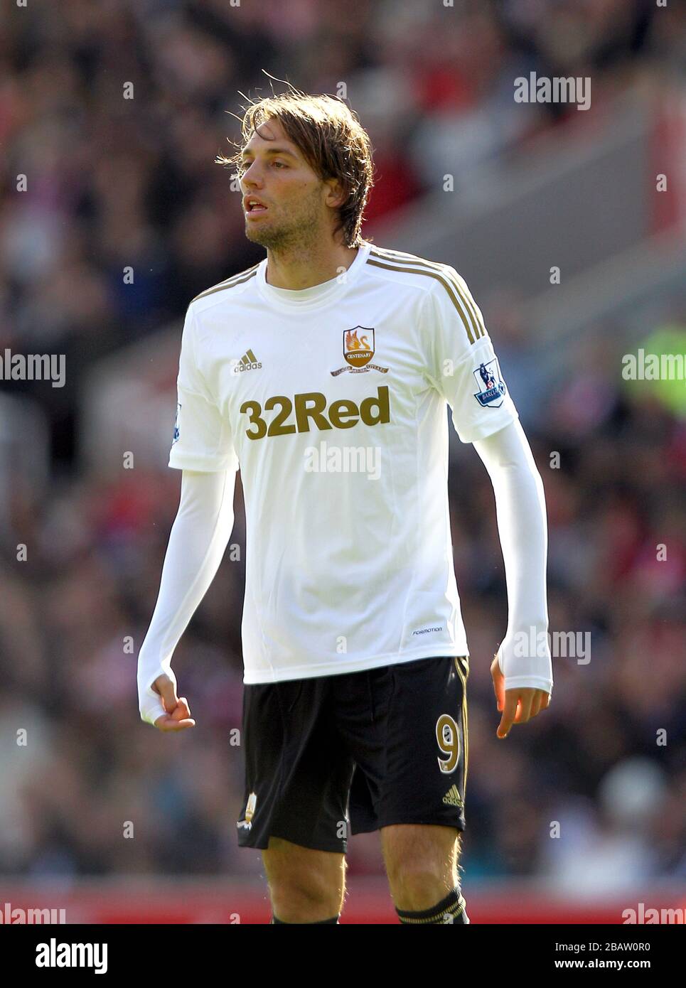 Swansea City's Michu Stock Photo - Alamy