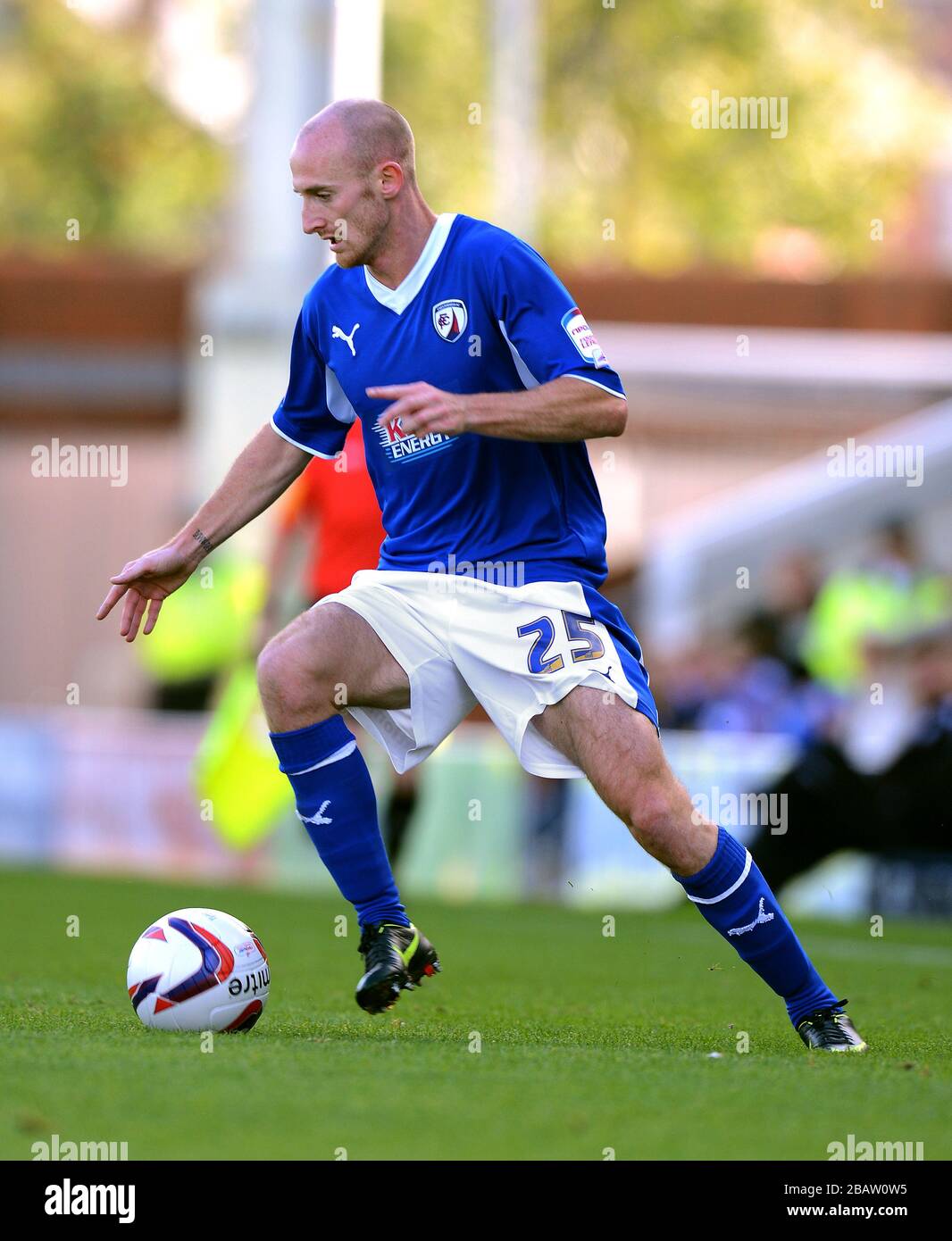 Chesterfield's Drew Talbot Stock Photo - Alamy