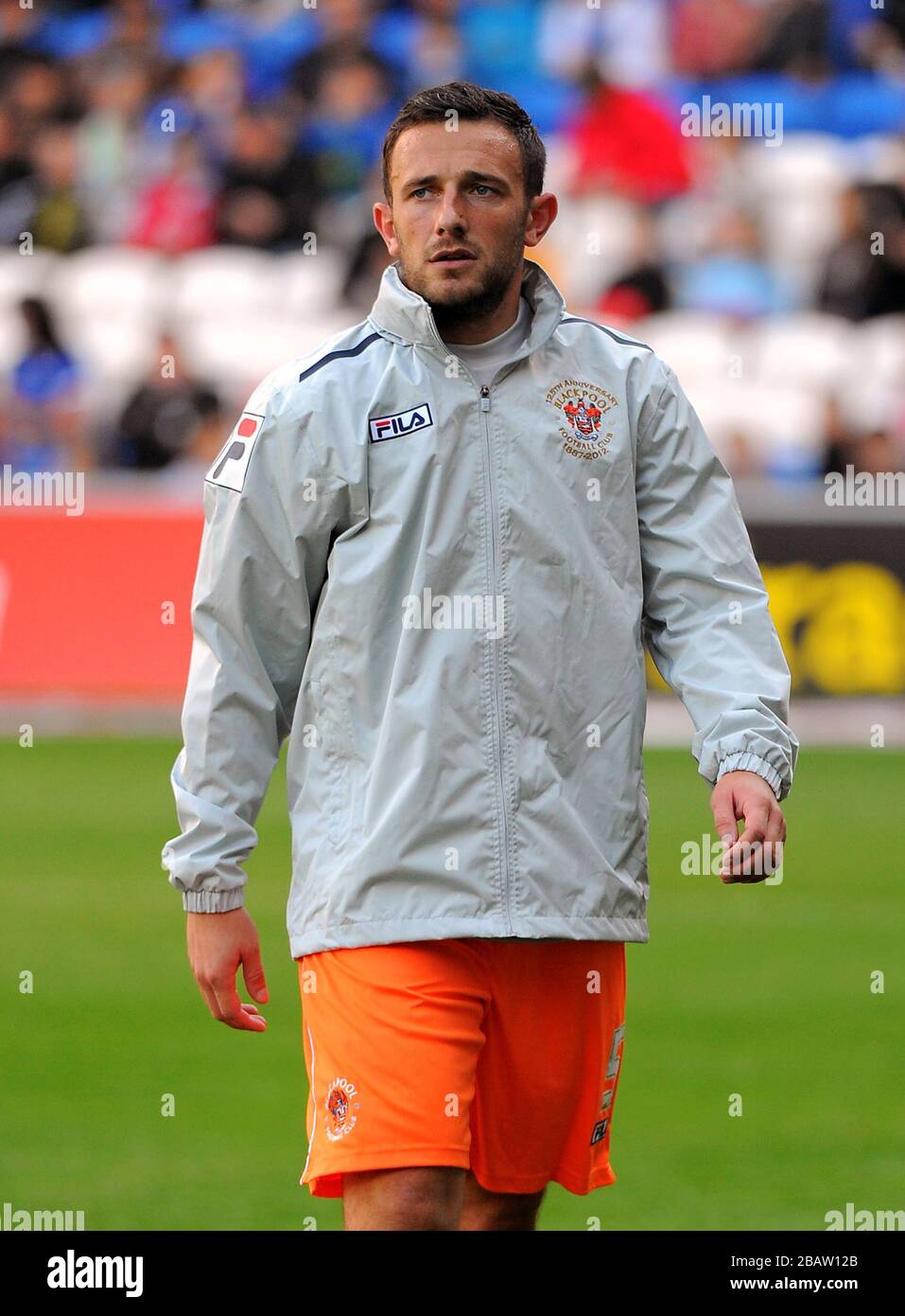 Neal Eardley, Blackpool Stock Photo - Alamy