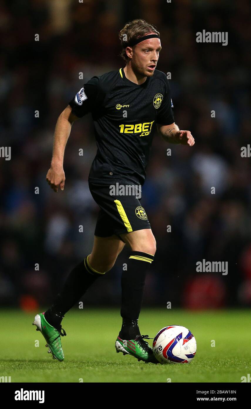 Wigan Athletic's Ronnie Stam Stock Photo - Alamy