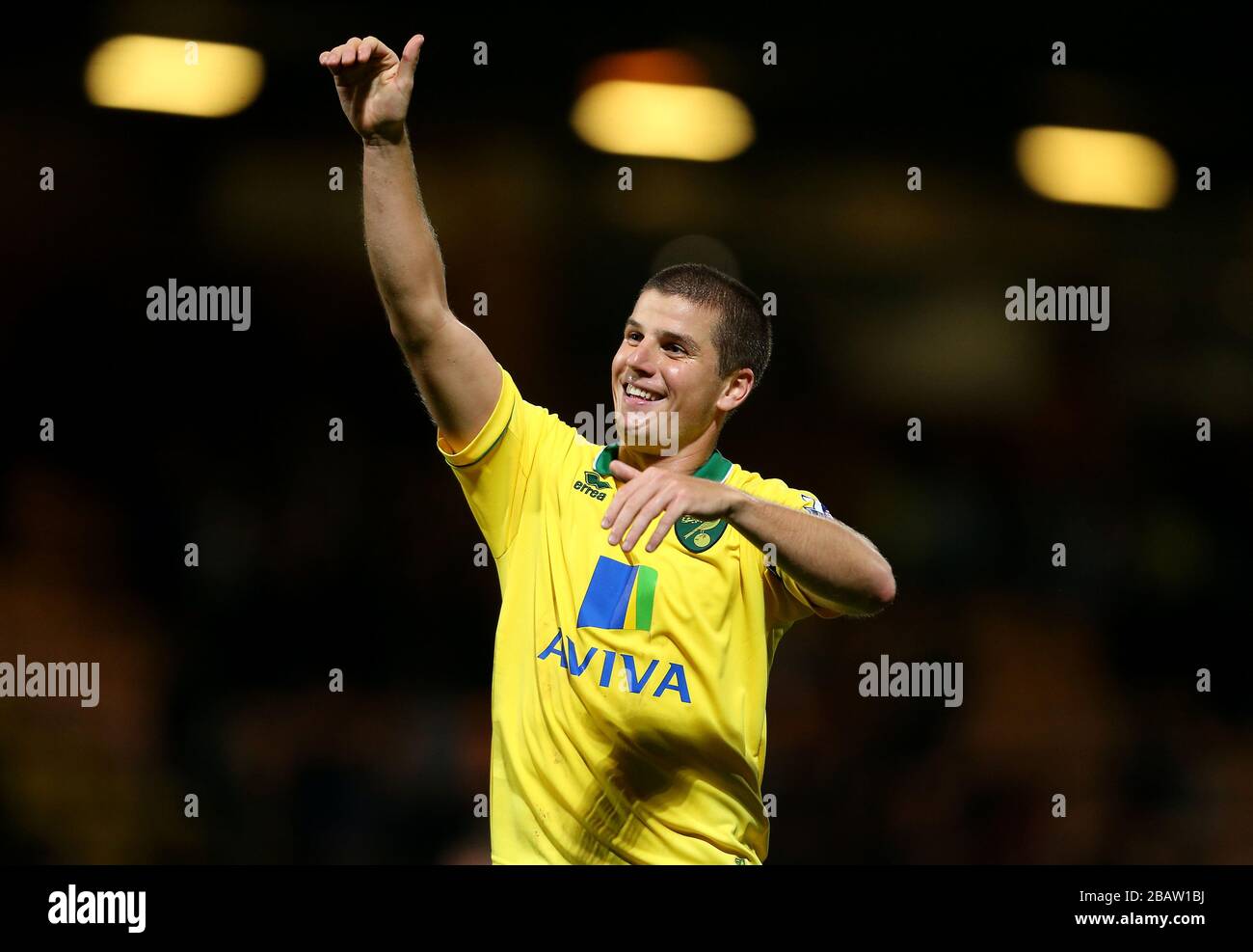 Norwich City's Marc Tierney Stock Photo - Alamy