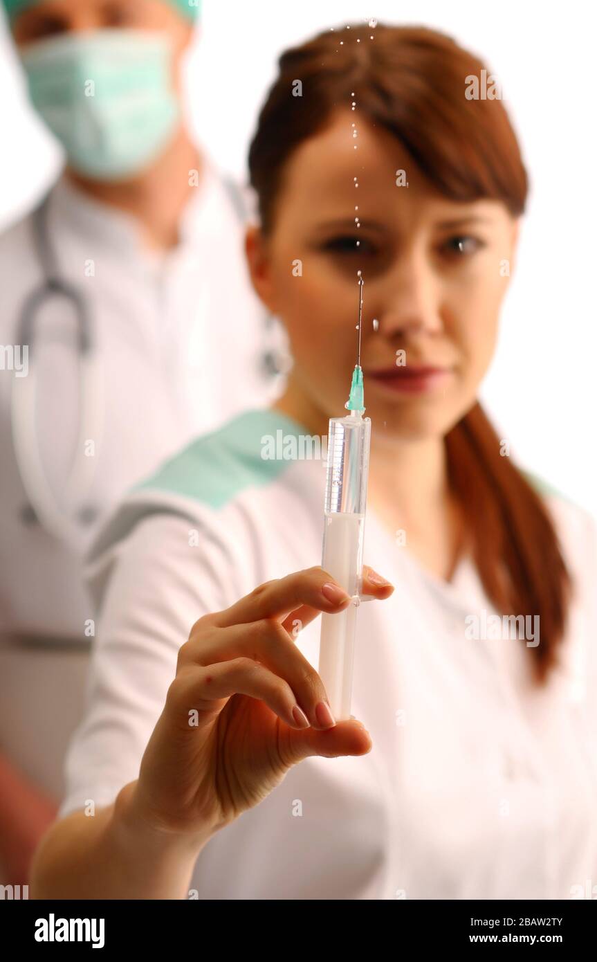 Vacine injection hi-res stock photography and images - Alamy