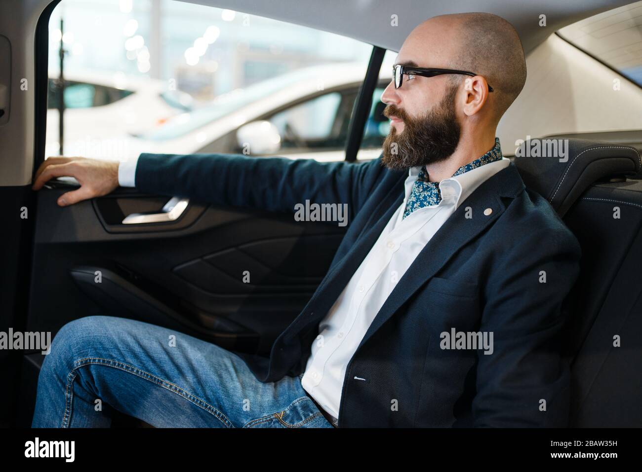 Rear seats hi-res stock photography and images - Alamy