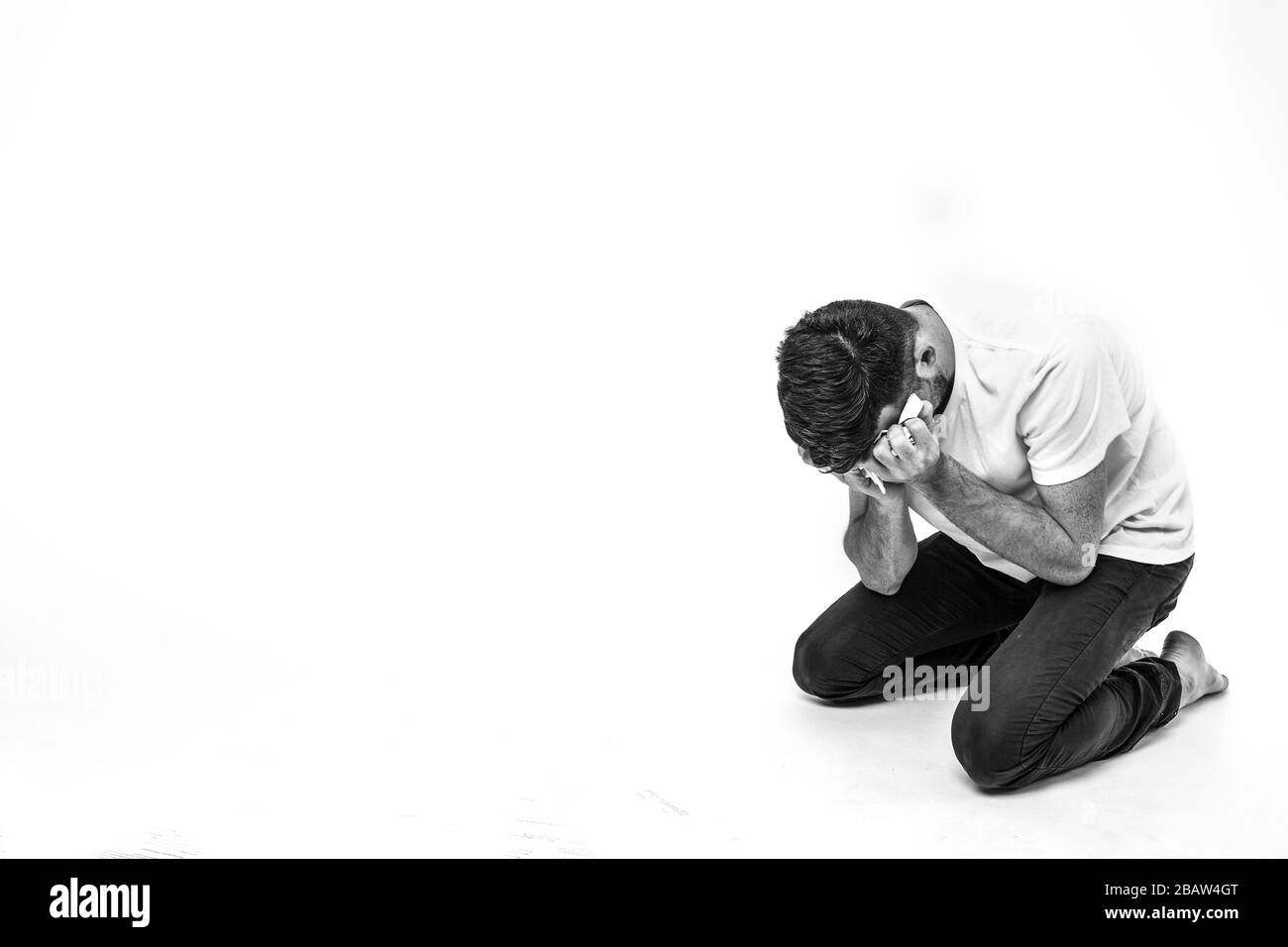 Human emotion breakdown Black and White Stock Photos & Images - Alamy