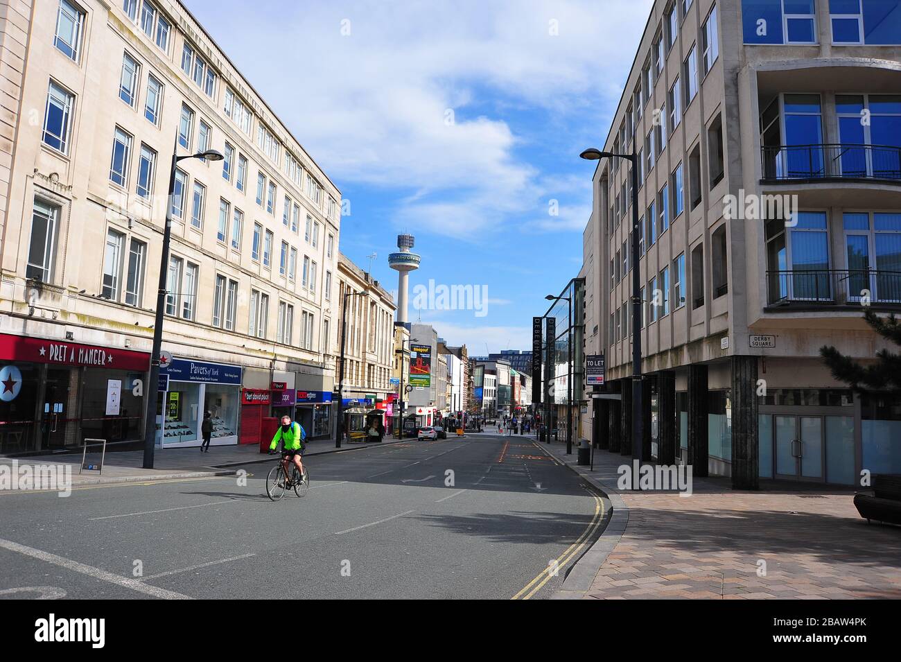 Derby Park in Bootle Liverpool is almost deserted and the children's ...