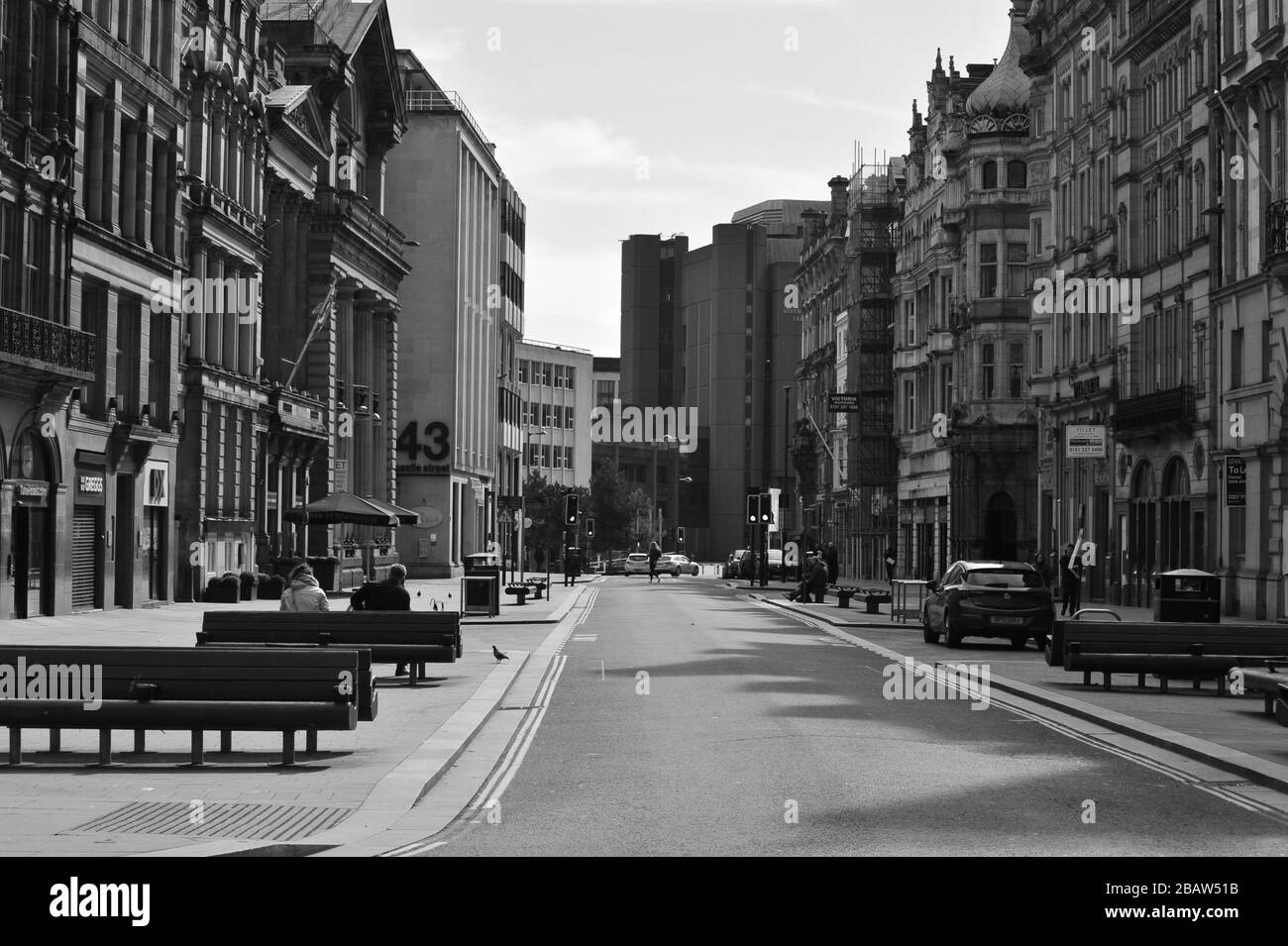 Derby Park in Bootle Liverpool is almost deserted and the children's ...