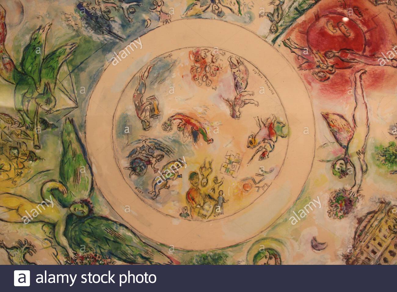 Chagall Painting High Resolution Stock Photography and Images - Alamy