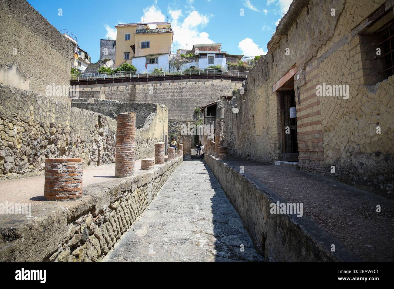 Ercolano view hi-res stock photography and images - Alamy