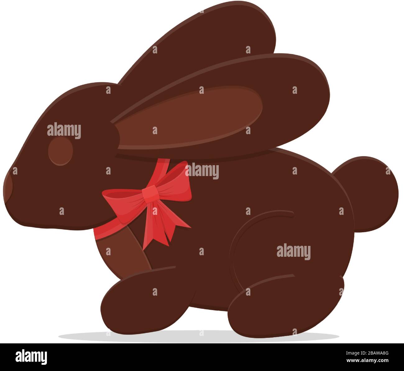 Easter bunny ribbon Stock Vector Images - Alamy