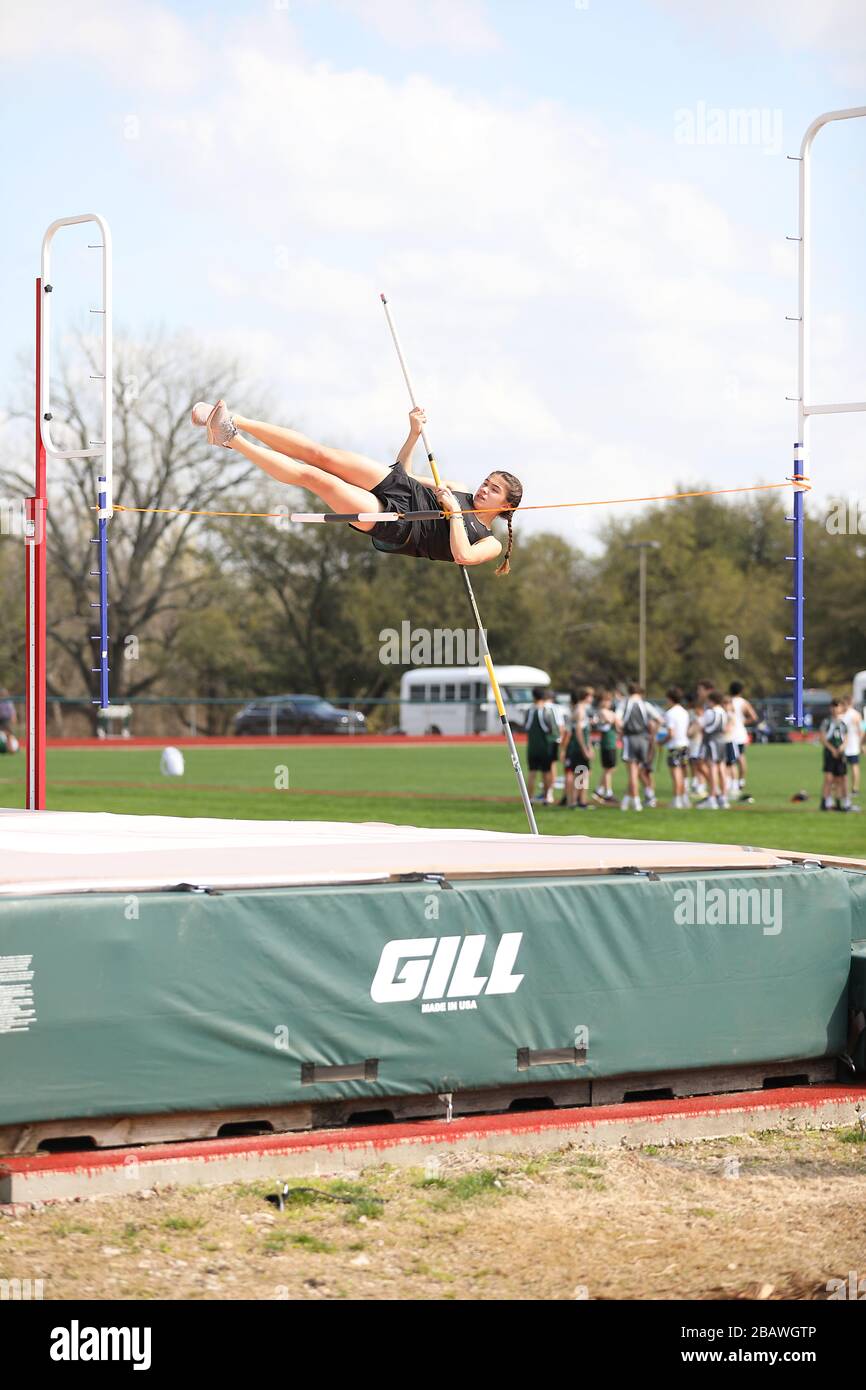 Track And Field Pole Vault Pit