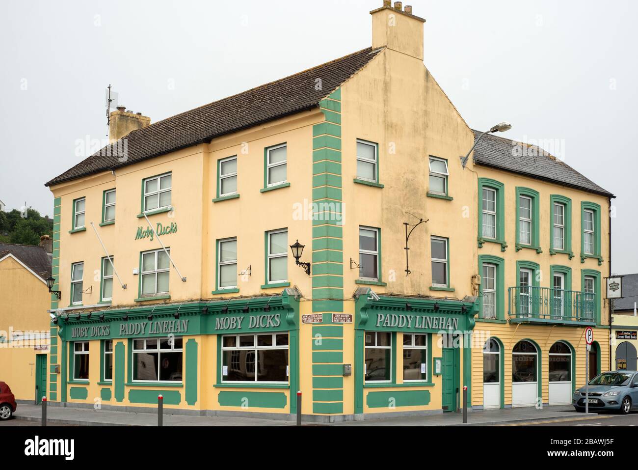 Moby Dick's Pub at Market Square in Youghal, County Cork, Ireland Stock ...