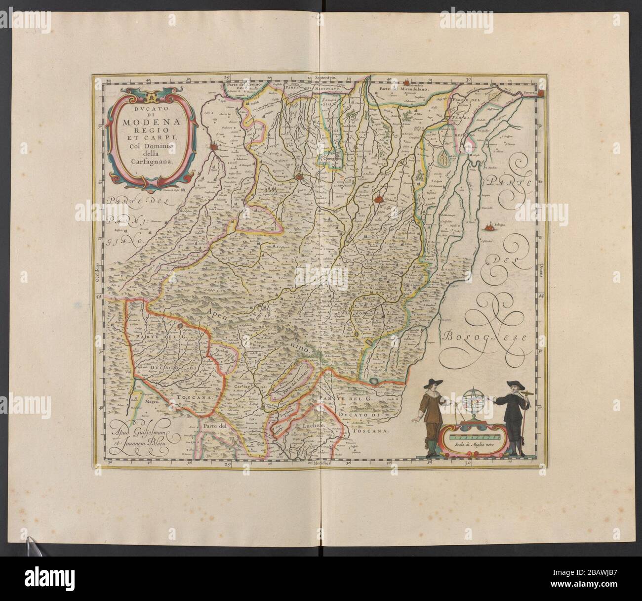 Map of modena hi-res stock photography and images - Alamy