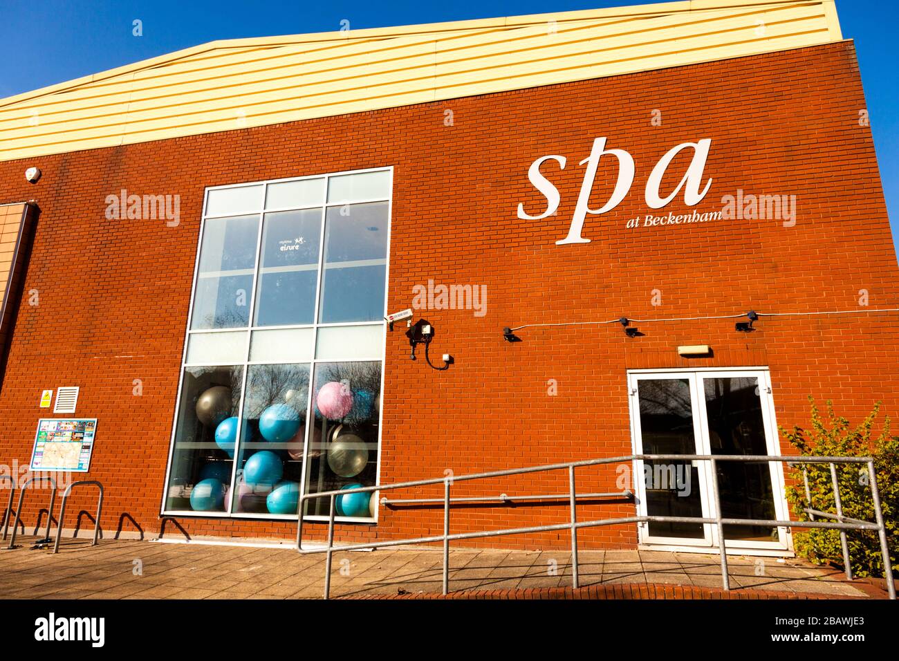 The Spa, swimming pool, gym and recreation centre, Beckenham, London ...