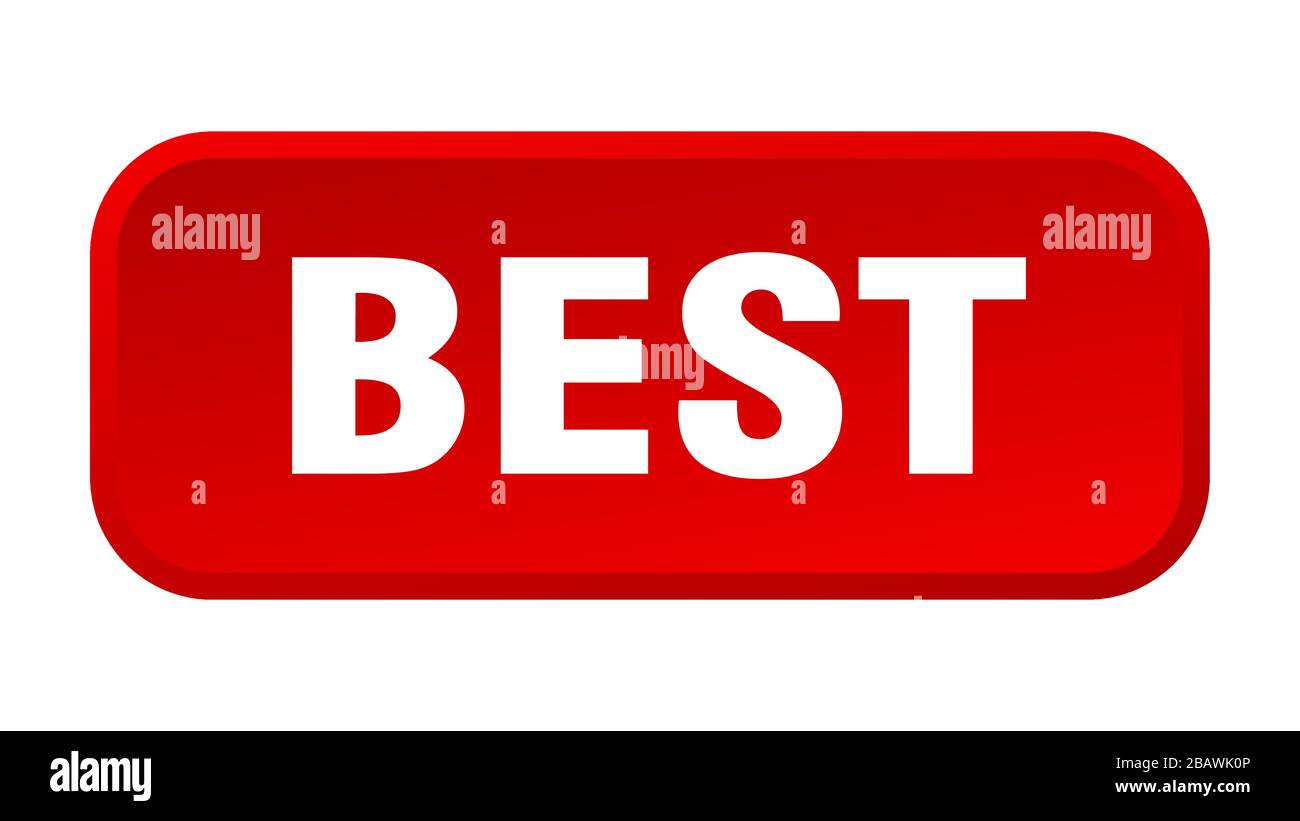 best button. best square 3d push button Stock Vector Image & Art - Alamy