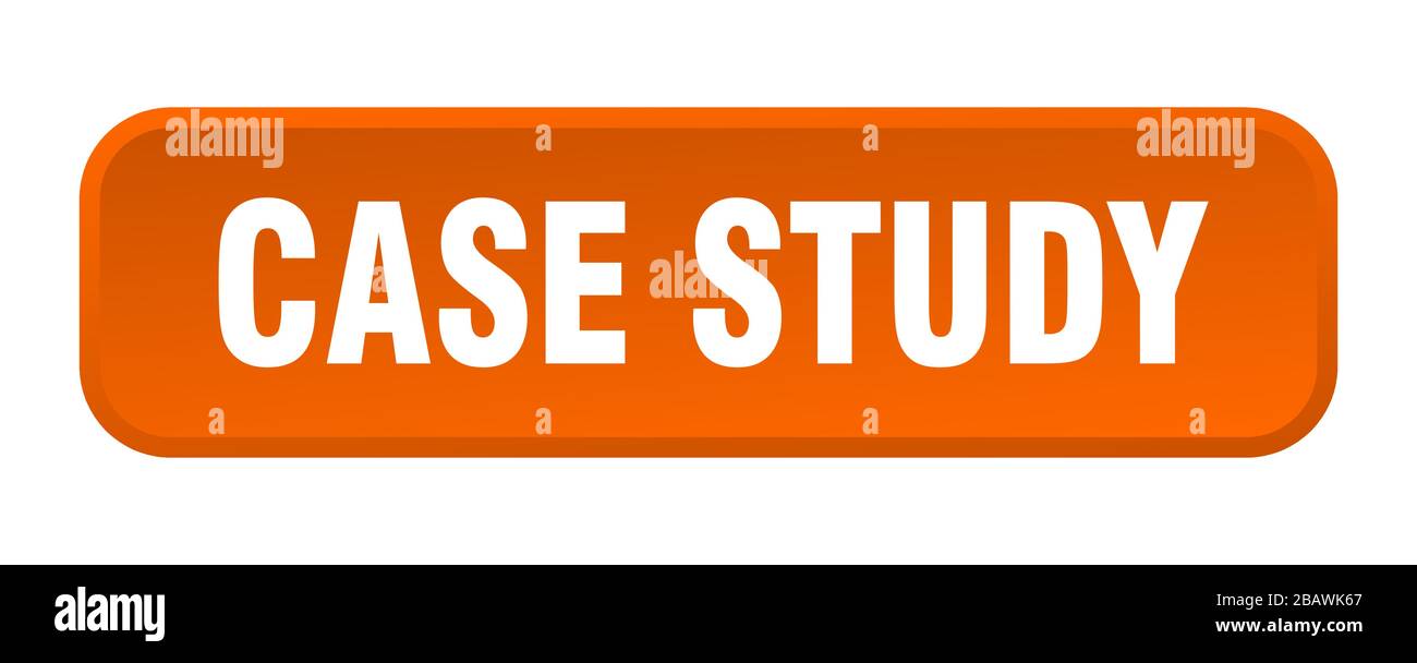 case study button. case study square 3d push button Stock Vector Image ...