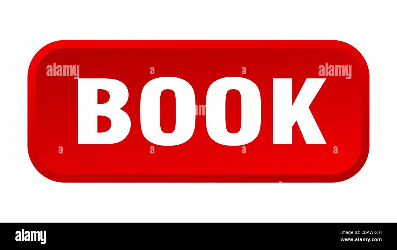 book button. book square 3d push button Stock Vector Image & Art - Alamy