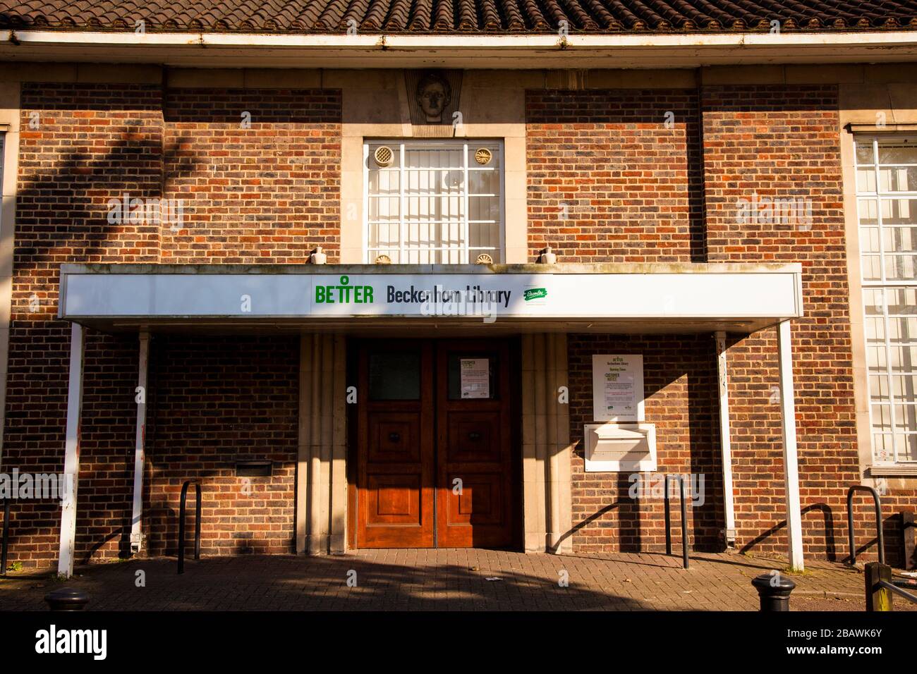 Beckenham Library, Beckenham, London, UK Stock Photo - Alamy