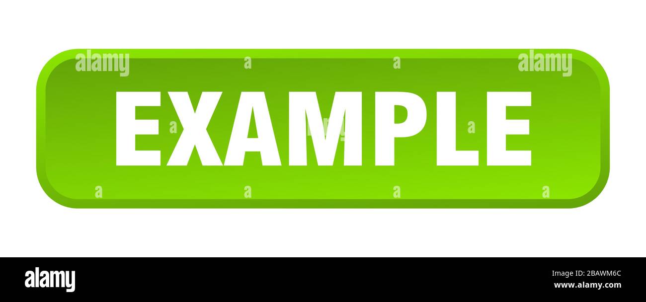 example button. example square 3d push button Stock Vector Image & Art ...