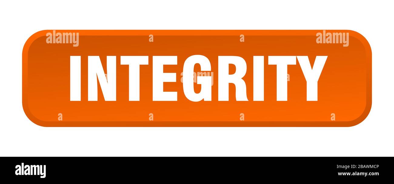 integrity button. integrity square 3d push button Stock Vector Image ...