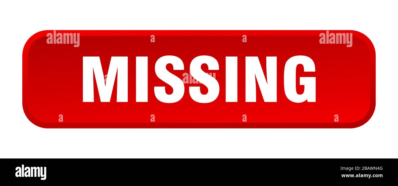 missing button. missing square 3d push button Stock Vector Image & Art ...