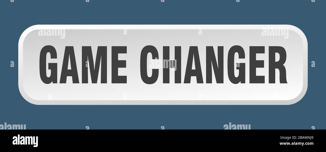 game changer button. game changer square 3d push button Stock Vector Image & Art - Alamy