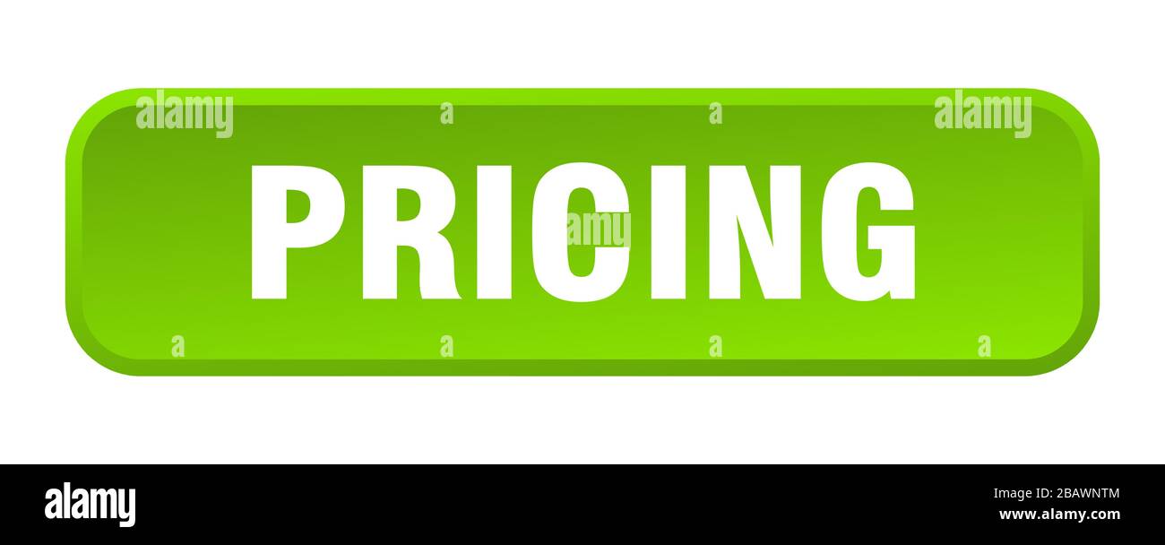 pricing button. pricing square 3d push button Stock Vector Image & Art ...