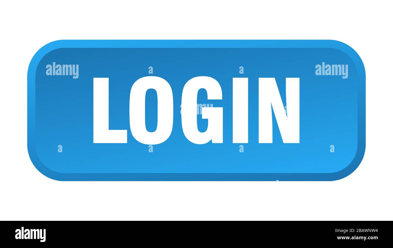 login button. login square 3d push button Stock Vector Image & Art - Alamy