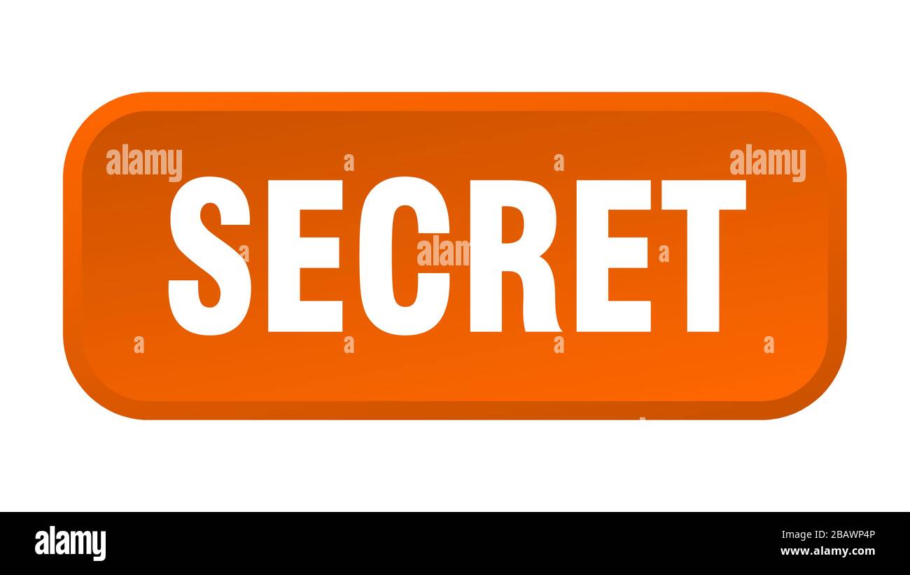 secret button. secret square 3d push button Stock Vector Image & Art ...