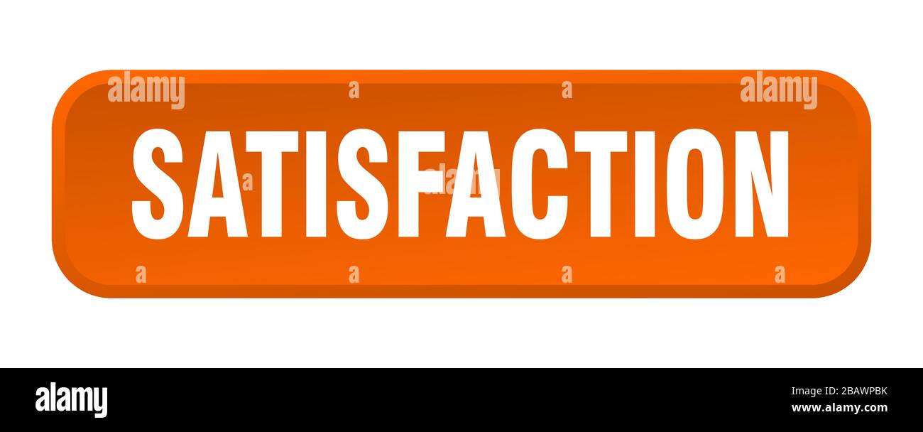 satisfaction button. satisfaction square 3d push button Stock Vector ...