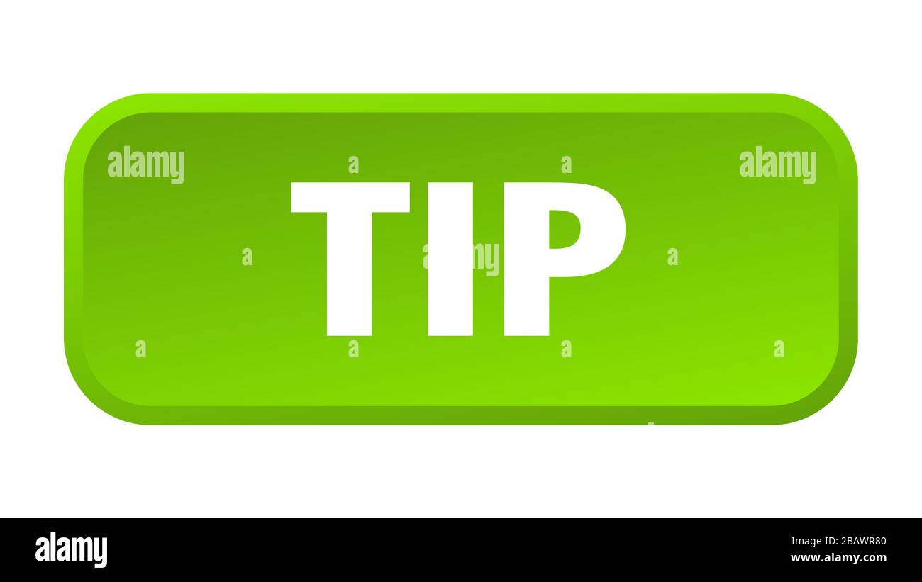 tip button. tip square 3d push button Stock Vector Image & Art - Alamy