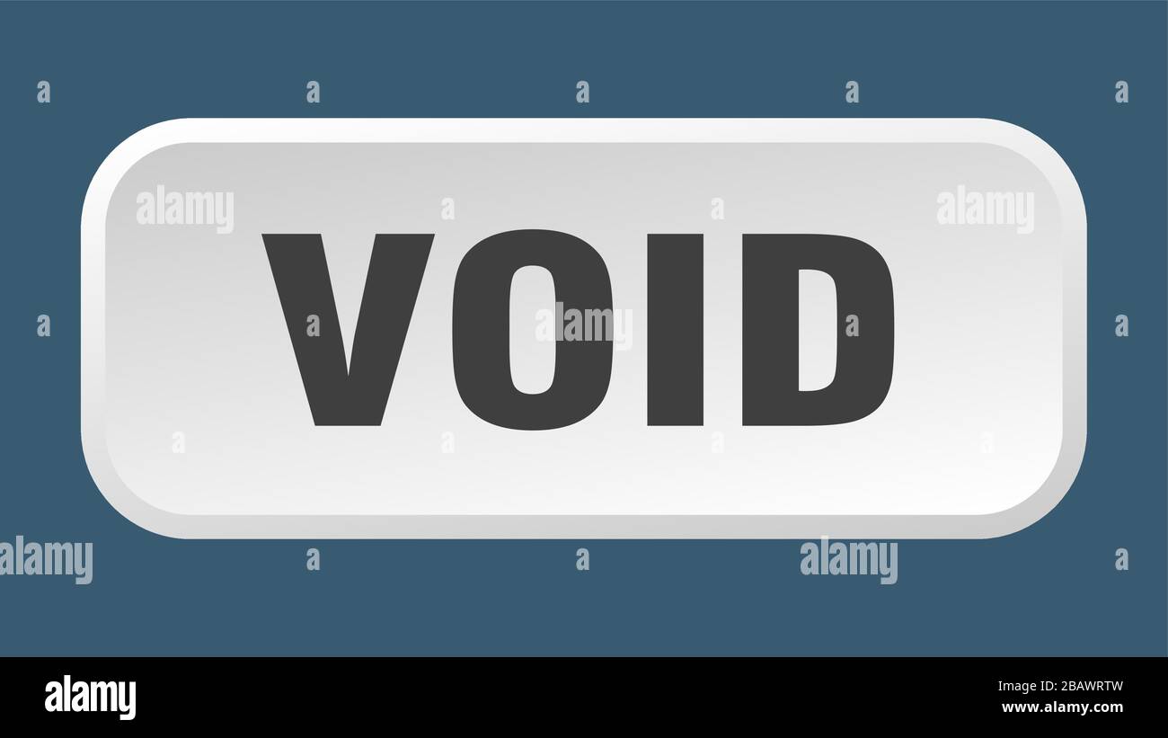 void button. void square 3d push button Stock Vector Image & Art - Alamy