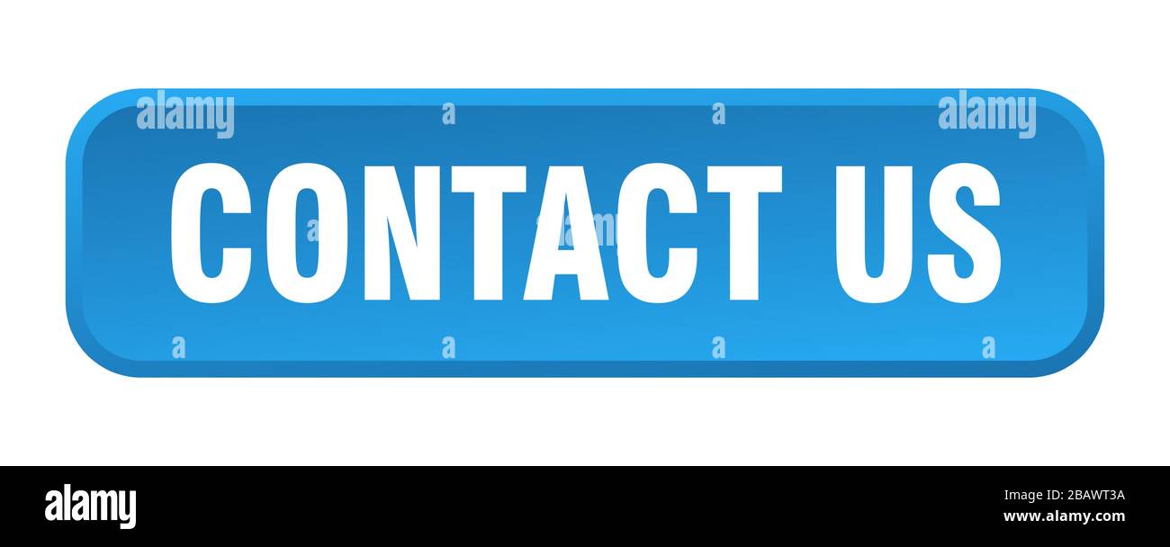 contact us button. contact us square 3d push button Stock Vector Image ...