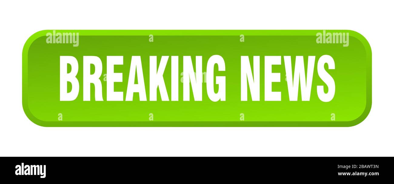 Breaking news sticker square hi-res stock photography and images - Alamy