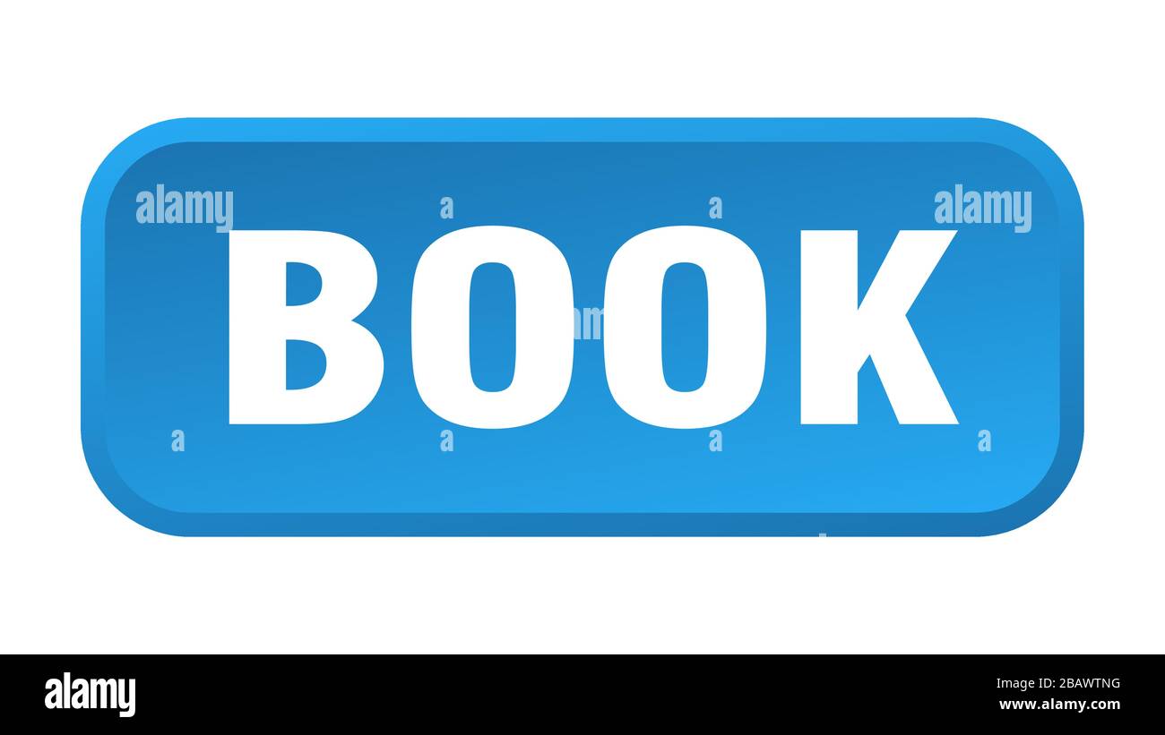 book button. book square 3d push button Stock Vector Image & Art - Alamy