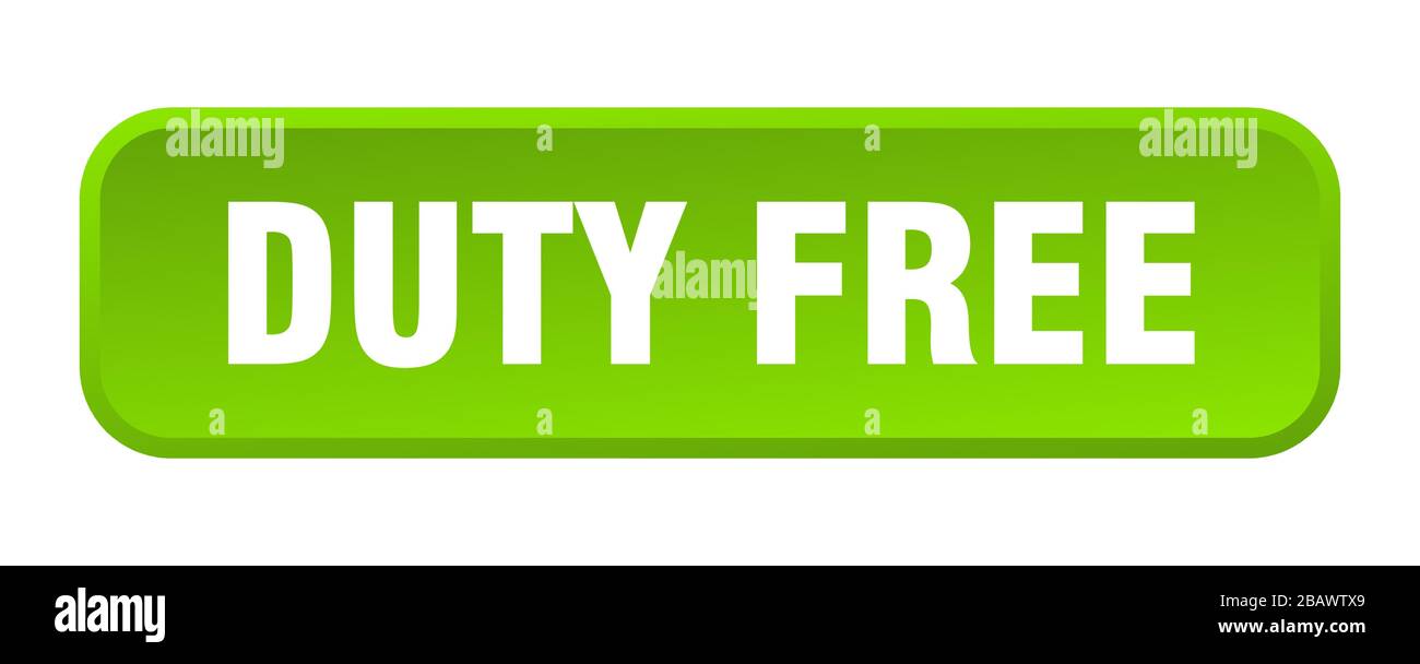 duty free button. duty free square 3d push button Stock Vector Image & Art - Alamy